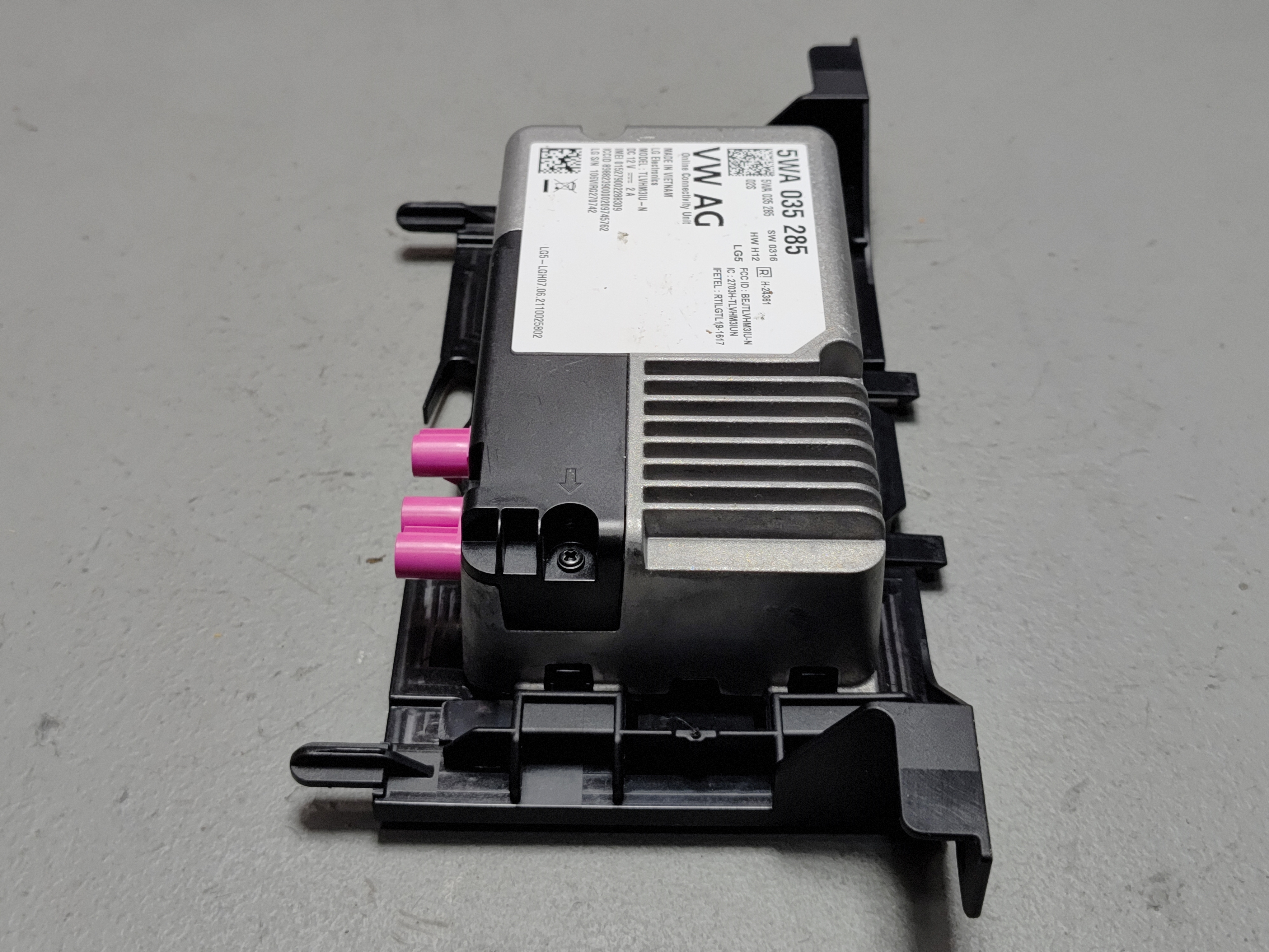 2021 VOLKSWAGEN ATLAS TELEMATICS COMMUNICATION CONTROL MODULE UNIT W ...