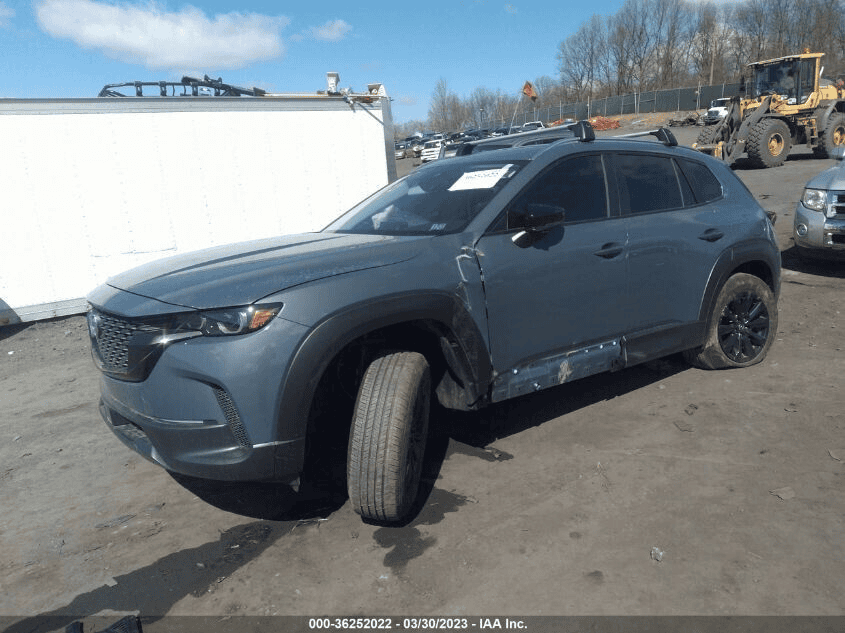 !DAMAGED! 2023 MAZDA CX-50 FRONT BUMPER COVER OEM - 47C